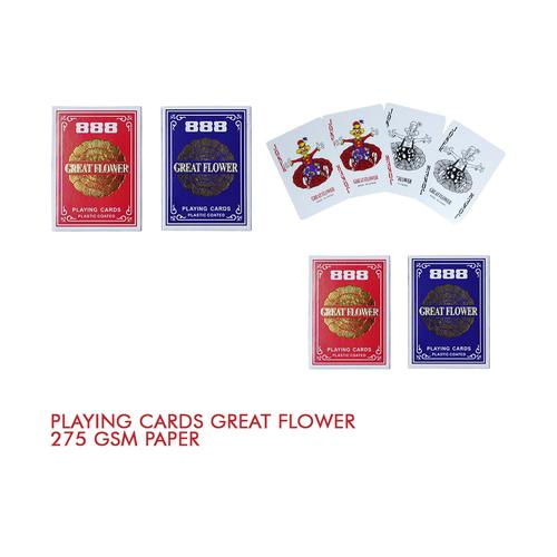 Jual Kartu Remi / KARTU REMI GREAT FLOWER / PLAYING CARD GREAT FLOWER ...