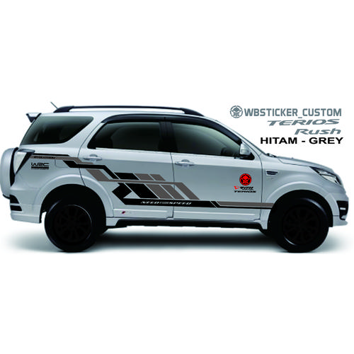 Jual STICKER BODY MOBIL TERIOS-RUSH CUTTING STICKER VARIASI TERIOS RUSH ...