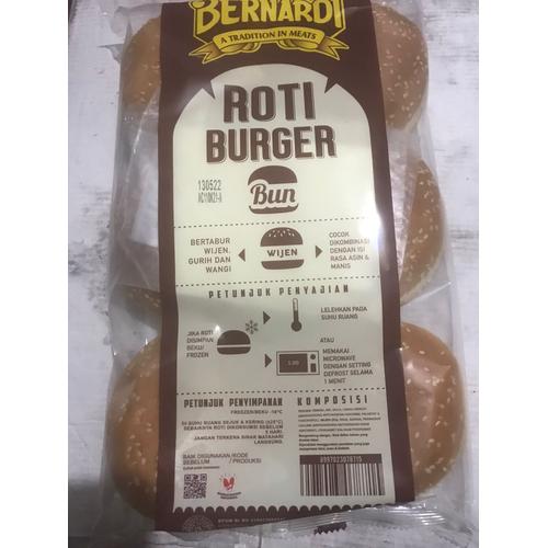 Jual Premium BERNARDI - ROTI BURGER WIJEN BUN / Isi 6 / Rasa ...