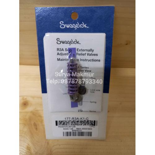 Jual SWAGELOK Purple Spring Kit 177-R3A-K1-C - Jakarta Barat ...