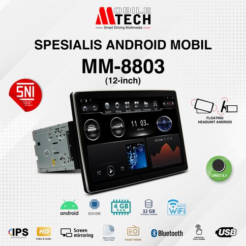 Jual Head Unit Double Din Universal Layar 12,8 inch Android - Jakarta ...