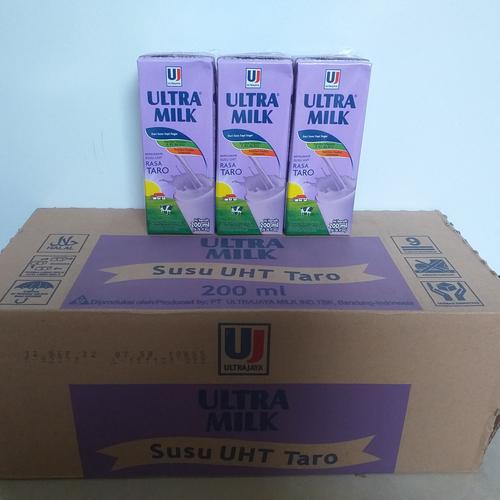 Jual Susu Ultra Milk Taro 200 ML 1 Dus - Kab. Bogor - GwenOnline ...