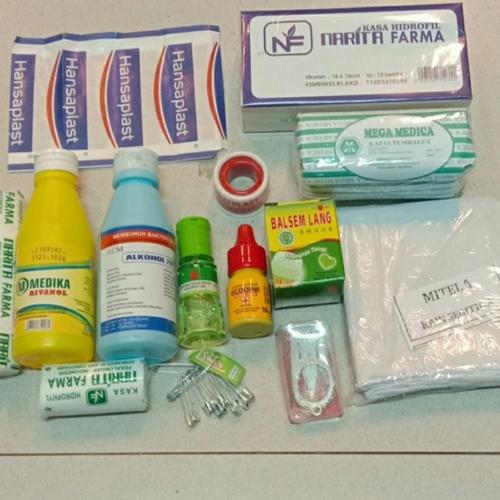 Jual Isi obat p3k lengkap paket hemat tipe A murah - Jakarta Barat ...