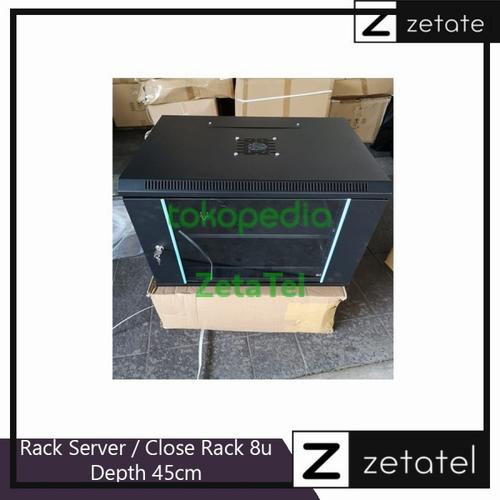 Jual Close Rack 8U / Rack Server 8U Depth 45 cm - Jakarta Utara ...