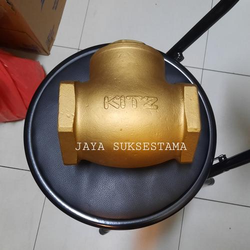 Jual Swing Check Valve Kuningan 3/4" inch KITZ / Klep Tabok KITZ ...