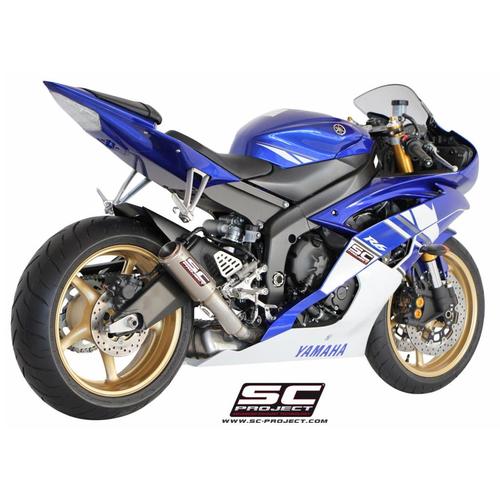 Jual SC Project CR-T Muffler Titanium Knalpot Slip On Yamaha R6 2006 ...