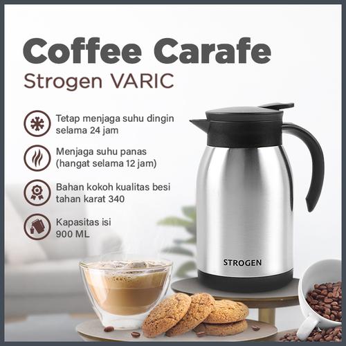 Jual Termos Kopi Teh Coffee Carafe 900ML -Tahan 24 Jam Panas 12 Jam ...