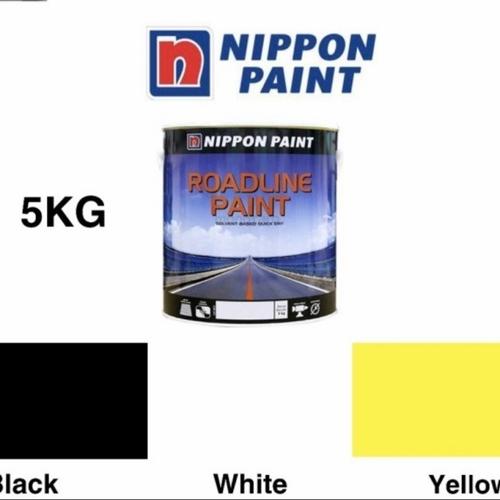 Jual Cat Marka Jalan Roadline Road Line Paint Nippon 5kg 5 kg - Kab ...
