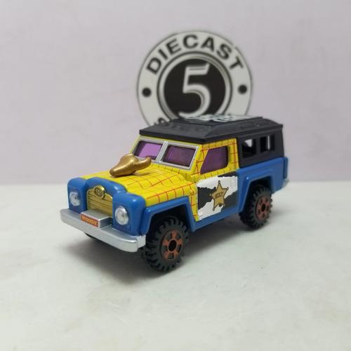 Jual tomica disney halloween toy story woody ex cruiser land rover ...