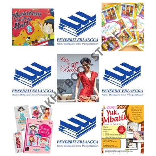 Jual BUKU SERI MEMBATIK BATIK MEWARNAI POLA MENGENAL PENERBIT ERLANGGA ...
