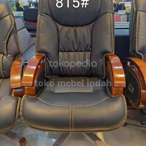 Jual KURSI DIREKTUR KAYU EKSEKUTIF HIDROLIK KANTOR STAF 815 IMPOR ...