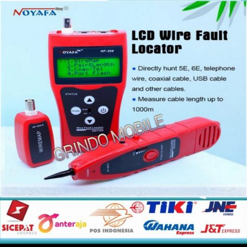Jual NOYAFA NF-308 TESTER RJ 45 LAN COAXIAL MULTI FUNGSI - Jakarta ...