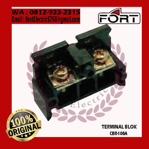 Jual TERMINAL BLOCK FORT / CBR-100A / 100A MODEL TEND 1 FUNGSI ...