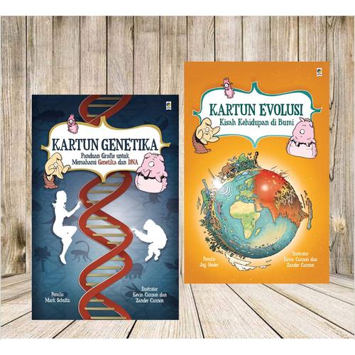 Jual Komik Kartun Genetika DNA Kartun Evolusi Kisah Kehidupan di Bumi ...