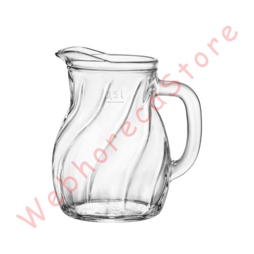 Jual Bormioli Rocco Bistrot Twist Pitcher Water Jug 0.5L/ Kan Air Teko ...