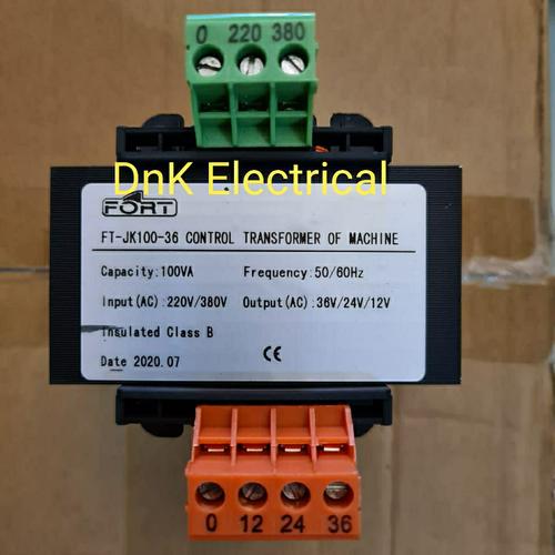 Jual Multi Transformer/Trafo/Travo Step Down 100VA FORT Input 380VAC ...