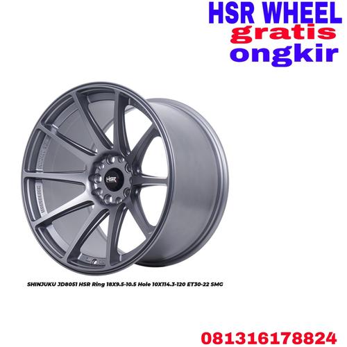 Jual Velg-Mobil-Hsr-Ring-18 SHINJUKU cocok buat civic camry hrv xpander ...