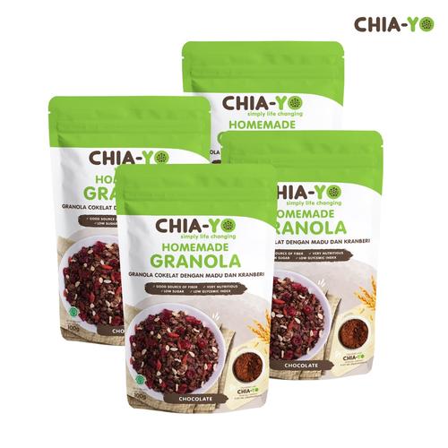 Promo Granola Dark Chocolate 100gr x 4pack - Kota Bandung - Chiayo ...