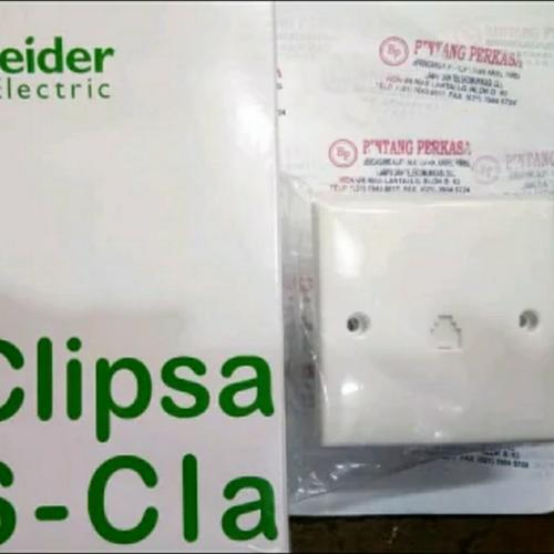 Jual Stop Kontak Telp / Telepon Inbow S-Classic Merk Schneider ...