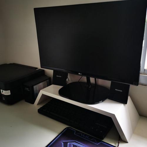 Jual Meja monitor / Stand monitor / Alas monitor / Ready !!! - Putih ...