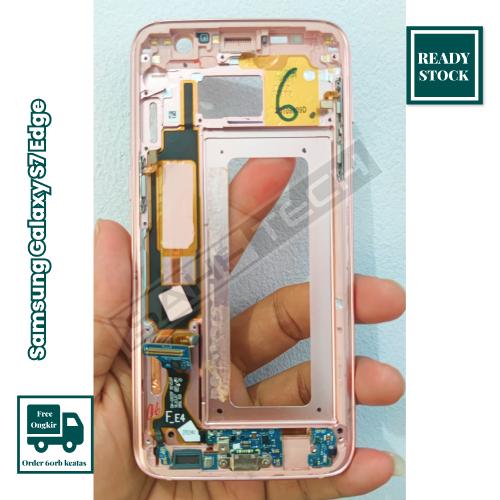 Jual Frame Tulang Samsung Galaxy 7 Edge Rose Gold Original - Kota ...