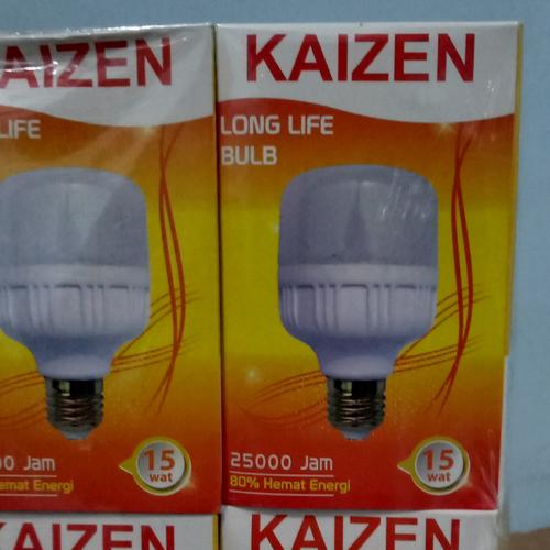 Jual LAMPU LED TABUNG KAIZEN 15watt KAIZEN LONG LIFE BULB E27 15WATT ...
