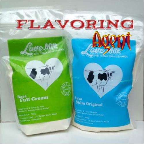 Jual LOVEMILK Susu Sapi Bubuk Murni 500gr Susu Gemuk susu diet bubuk ...
