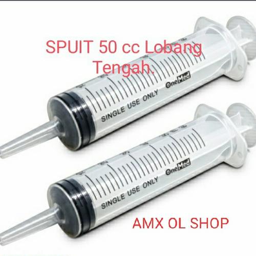 Jual SPUIT 50CC CATHETER TIP ONEMED SUNTIKAN SYRINGE FEEDING LOBANG ...