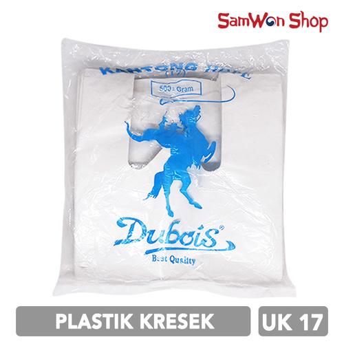 Jual KANTONG PLASTIK KRESEK UKURAN 17 / PLASTIC BAG WARNA PUTIH SUSU ...