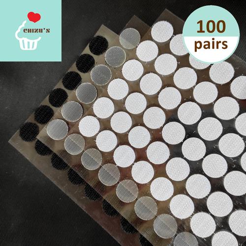 Jual [15mm] 100Pairs Velcro Bulat | Perekat | Stiker | Prepetan | 1.5cm ...