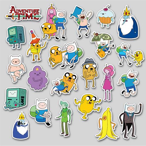 Jual STICKER ADVENTURE TIME / STICKER PACK HELM LAPTOP VINYL / STIKER ...