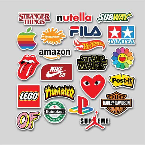 Jual STICKER LOGO BRAND 2 / STICKER PACK HELM LAPTOP VINYL / STIKER ...