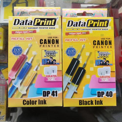 Jual Tinta suntik isi ulang data print untuk semua seri cartridge canon - Black - Jakarta ...