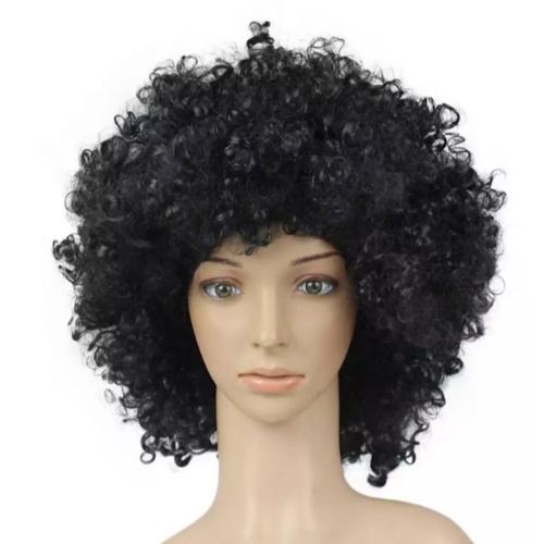 Jual Wig rambut kribo pria / wanita wig pesta wig Halloween - rainnbow ...