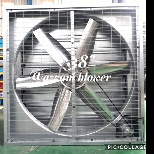 Jual blower kandang ayam/gudang industri 38 inch 3 phase (380 volt ...