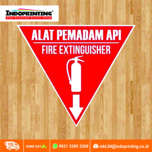 Jual sticker APAR rambu k3 segitiga - Kota Semarang - indoprinting ...
