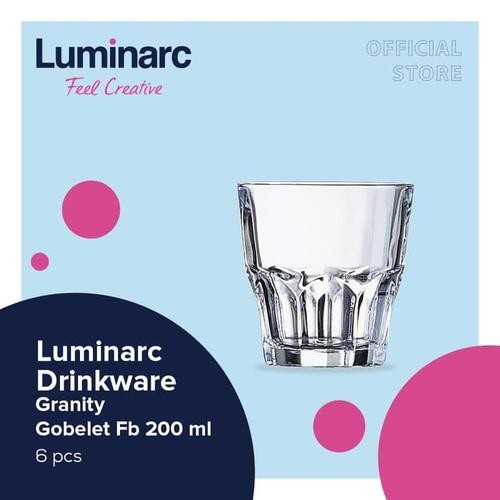 Promo Gelas Granity - Gobelet Fb 200ml Arcoroc - 6pcs - Jakarta Timur ...