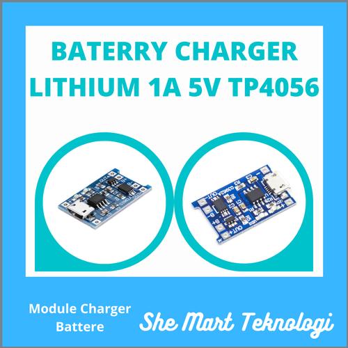 Jual Modul TP4056 Charger Battery Micro USB dengan protector - Kota ...