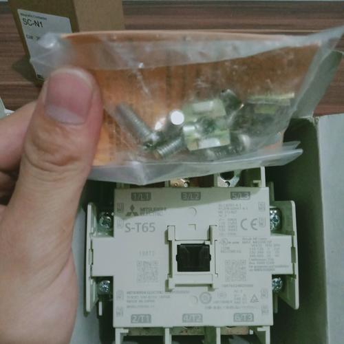 Jual MAGNETIC CONTACTOR MITSUBISHI ST-65 220V/MITSUBISHI S-T65 ORI ...