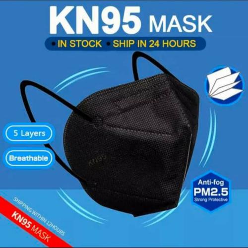 Jual MASKER KN95 EARLOOP BLACK ISI 20PC - Jakarta Utara - 3M protect ...