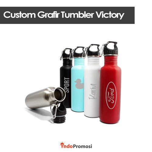 Jual Custom Grafir Tumbler Victory 750ml - Satuan / Grosir - Merah ...