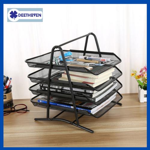 Jual Rak Dokumen Susun 4 Tingkat / Paper Tray / Letter Tray 4 Tier ...
