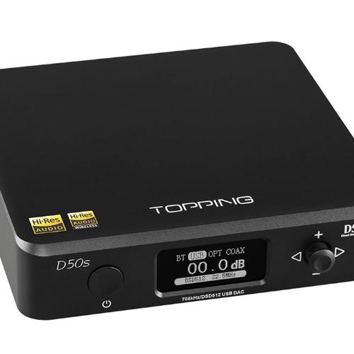 Jual Topping D50s Pro HiFi Desktop DAC & Headphone Amplifier Bluetooth 5.0 - Hitam - Jakarta ...