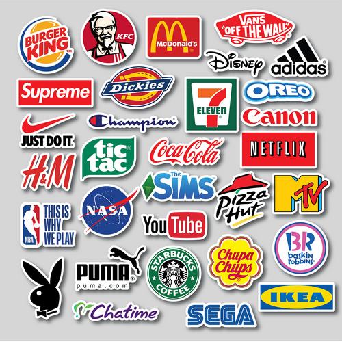 Jual STICKER LOGO BRAND / STICKER PACK HELM LAPTOP VINYL / STIKER MURAH ...