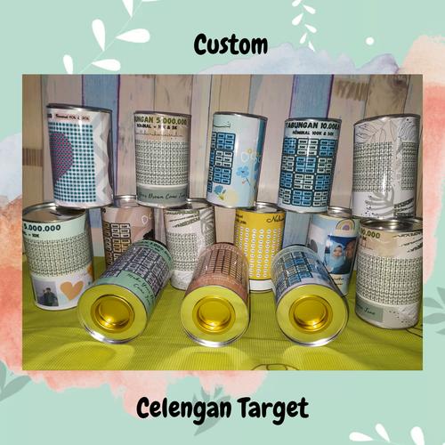 Jual Celengan Target Custom Buka Tutup - Celengan Viral - Kab. Bandung ...