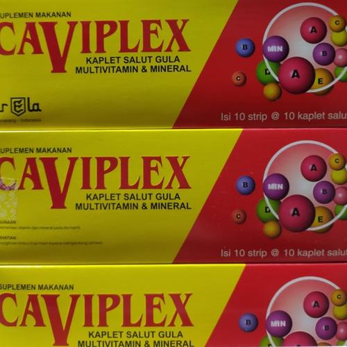 Jual CAVIPLEX Multivitamin Mineral 100kaplet - Jakarta Timur - SOAPEDIA ...