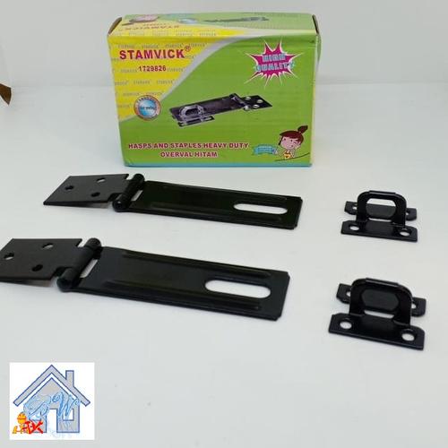 Jual OVERVAL HITAM STAMVICK 3 5 INCH-ENGSEL KUNCI GEMBOK-GRENDEL ...