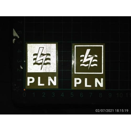 Jual Stiker Sticker Logo Lambang PLN Perusahaan Listrik Negara - Putih ...