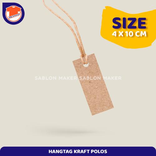 Jual Price Tag Polos Hangtag Polos Label Produk Kaos Parcel Kemeja ...