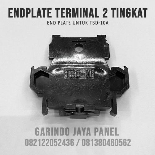 Jual END PLATE TERMINAL BLOCK 2 TINGKAT TBD10, BOLEH BELI ECERAN ...